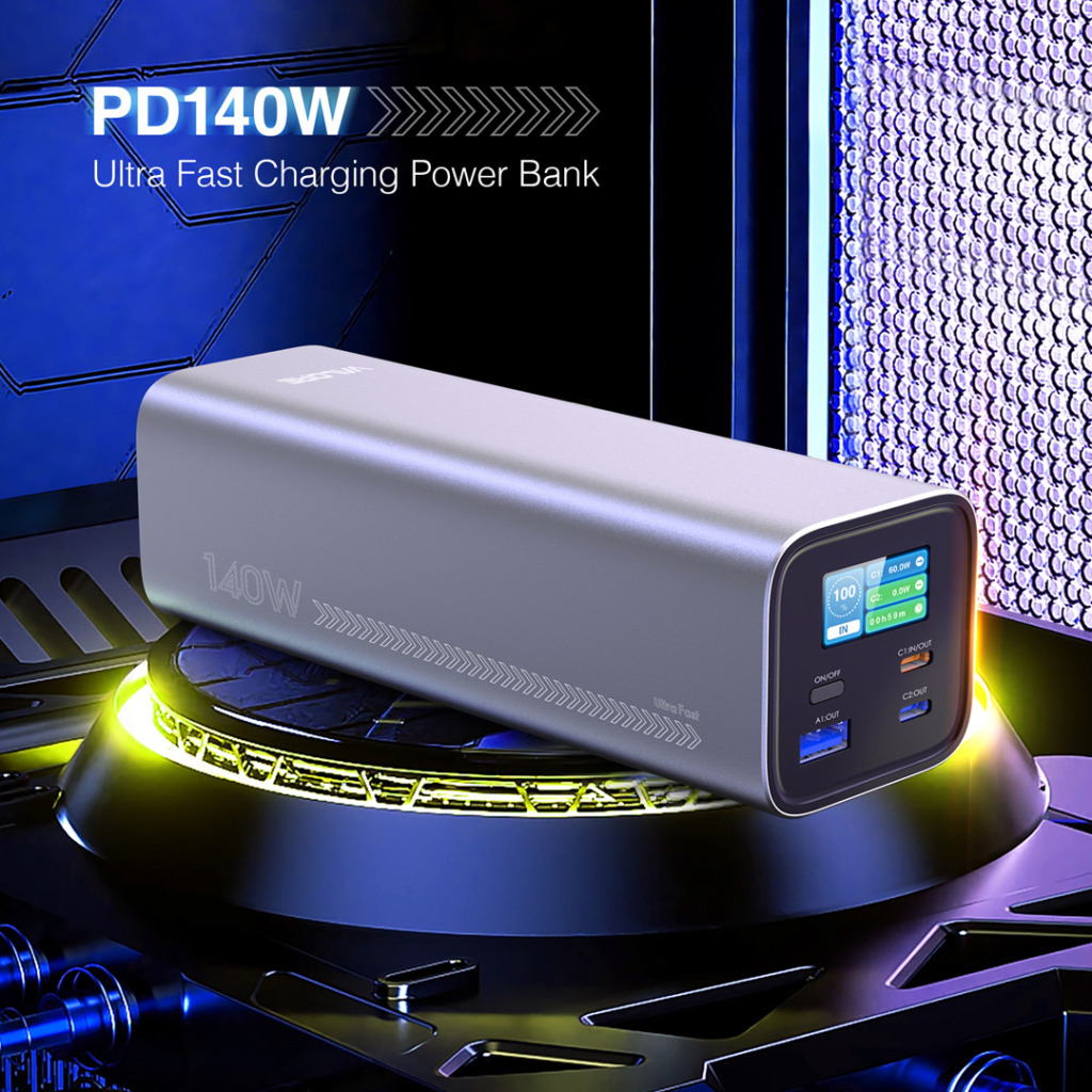 Valore PD140W 27000mAh Power Bank with Smart Display - Valore Global