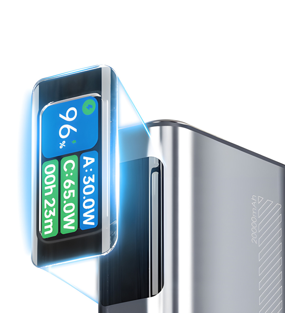 Valore PD130W 20000mAh Power Bank with Smart Display - Valore Global